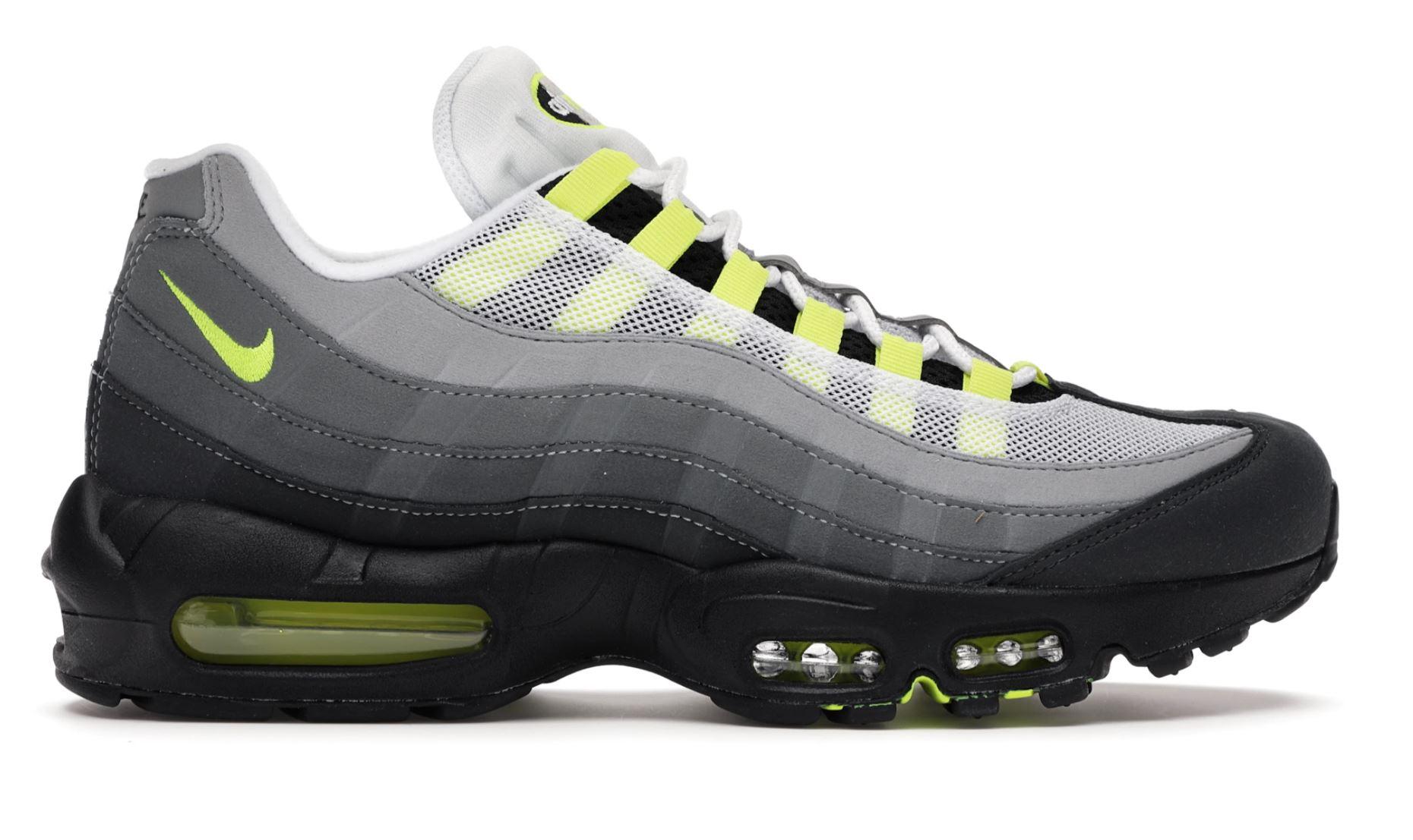 Nike Air Max 95 Size Chart And Fitting Size Charts When Size