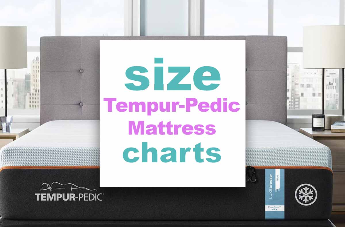 Tempur-Pedic Mattress Size : What sizes TempurPedic comes in
