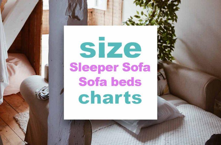 Sofa Sleeper Size & Dimensions: what is the size of a sofa bed?
