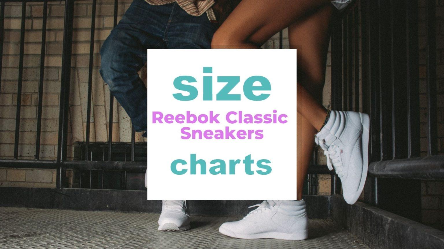 Reebok Classic Sneaker Sizes - Size-Charts.com - When size matters