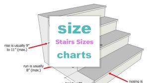 Stairs Sizes: Standard Measurements - Size-Charts.com - When size matters