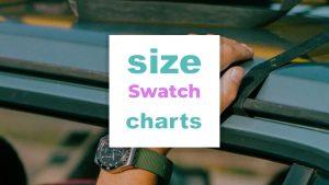 Swatch Size Charts - Size-Charts.com - When size matters