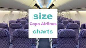 Copa Airlines Sizes: Luggage, Seats... - Size-Charts.com - When size ...
