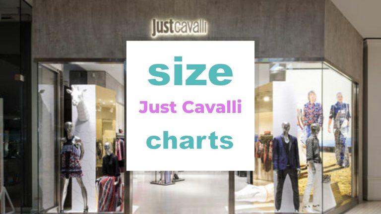 Just Cavalli Size Charts - Size-Charts.com - When size matters