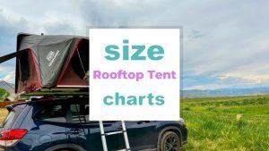 Rooftop Tent Size Chart - Size-Charts.com - When size matters