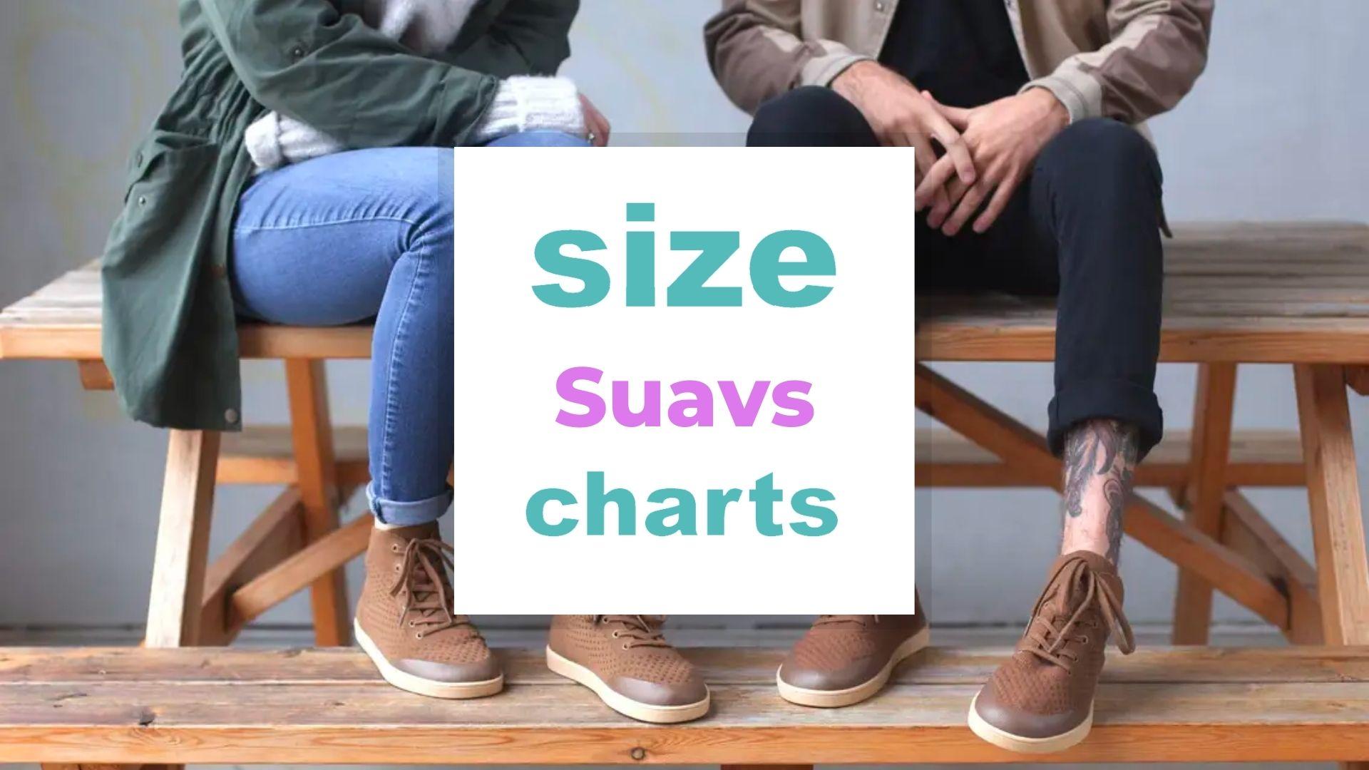 Suavs Size Charts - Size-Charts.com - When size matters