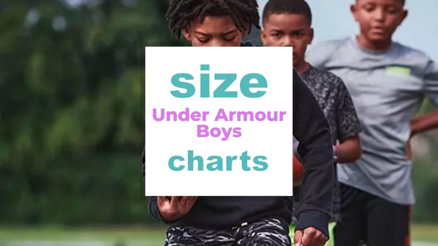 Under Armour Boys' Size Charts - Size-Charts.com - When size matters