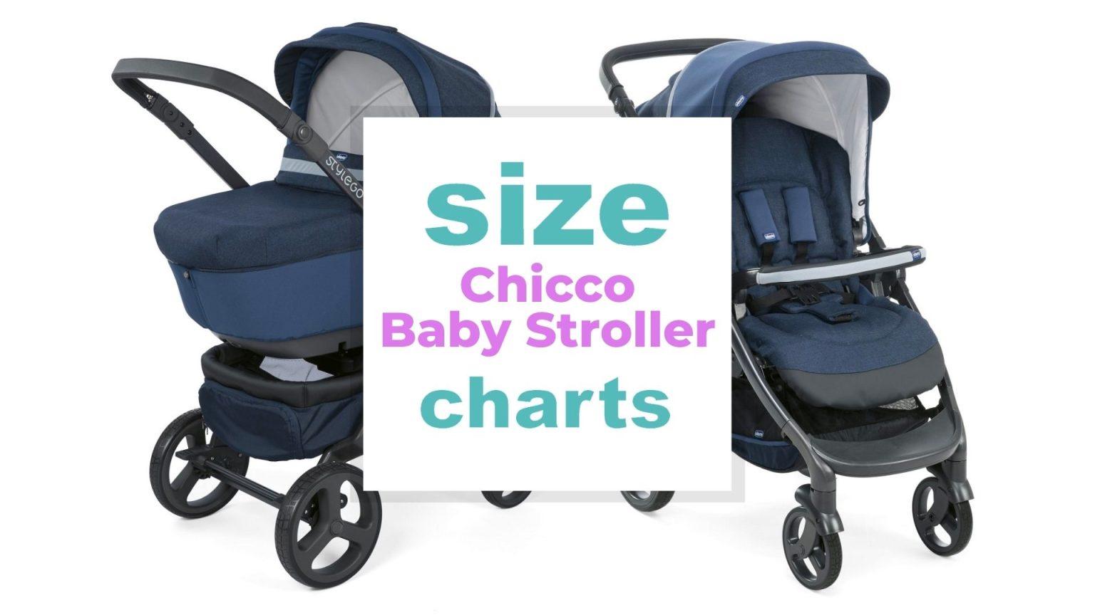 Chicco Baby Stroller Size Guide - Size-Charts.com - When size matters