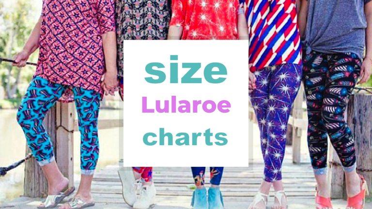 Lularoe Size Chart and Fitting Guide - Size-Charts.com - When size matters