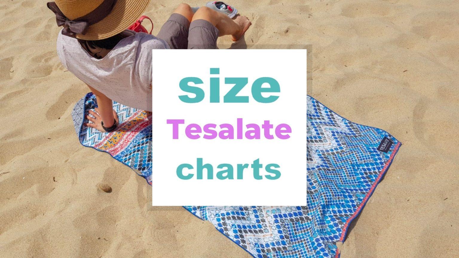 Tesalate Towel Size Guide - Size-Charts.com - When size matters