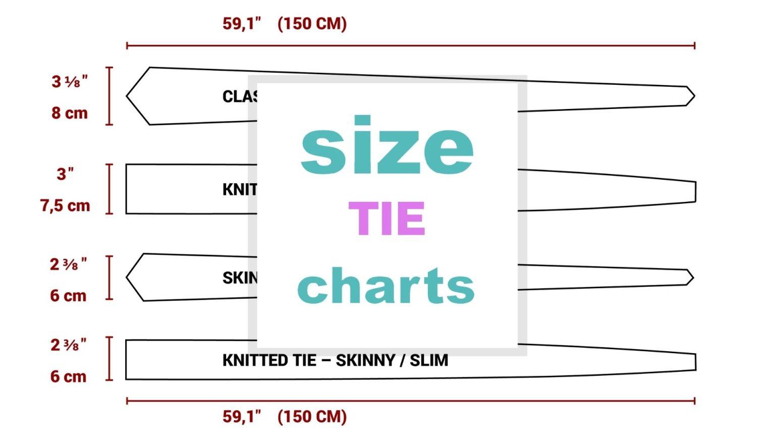 How Long Should My Tie Be? (Size chart included) - Size-Charts.com ...