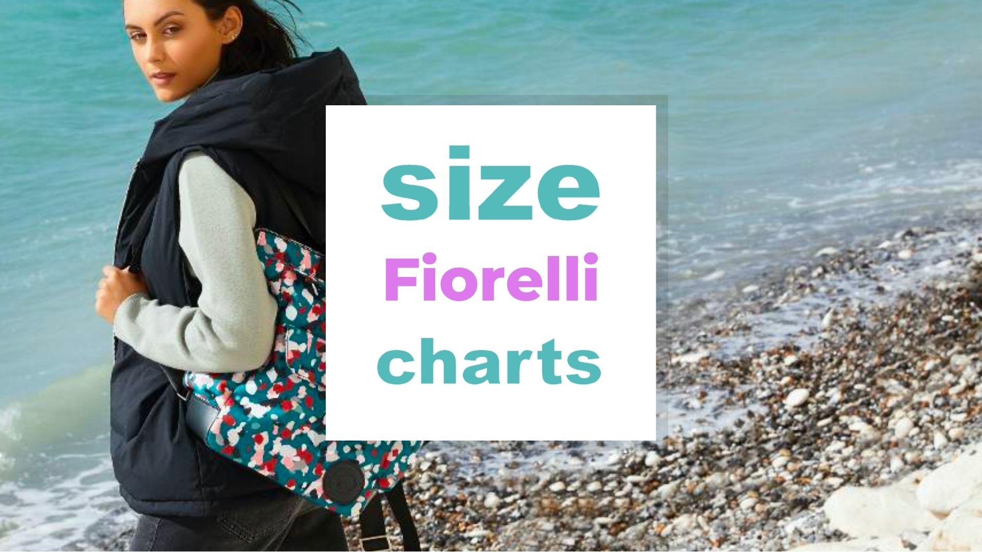 Fiorelli Size Charts for Bags and Purses - Size-Charts.com - When size ...