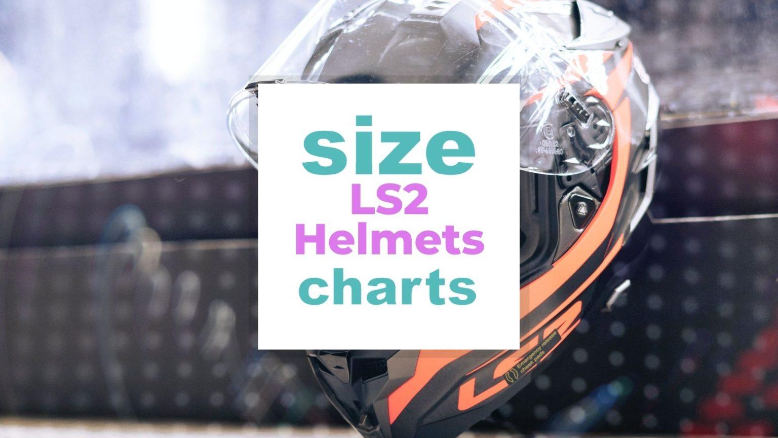 LS2 Helmets Sizes for adults and kids - Size-Charts.com - When size matters