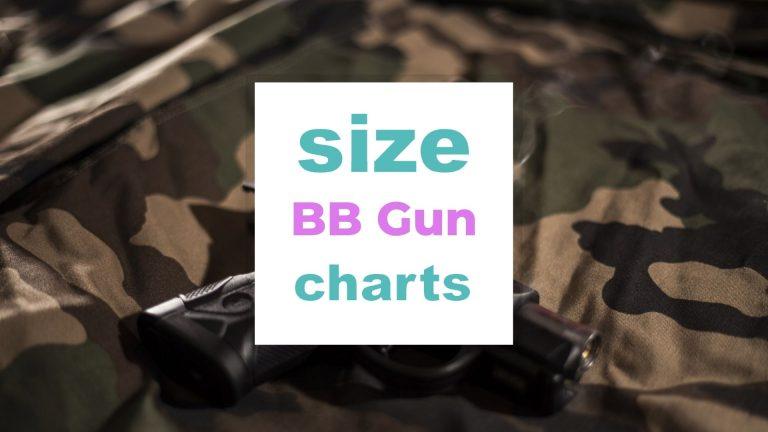 BB Gun Size and Types of Calibers - Size-Charts.com - When size matters