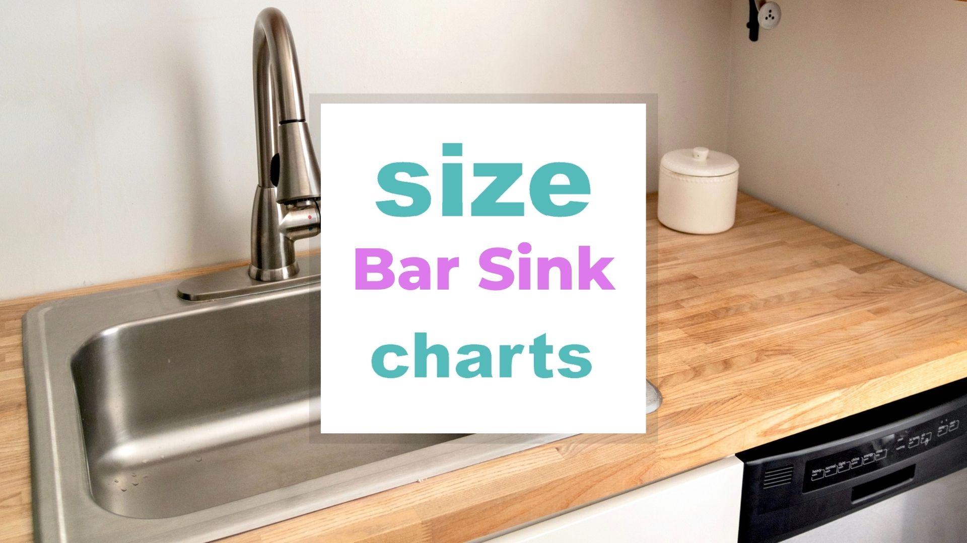 Bar Sink Dimensions and Measuring Guide for Kitchen Sink Sizes