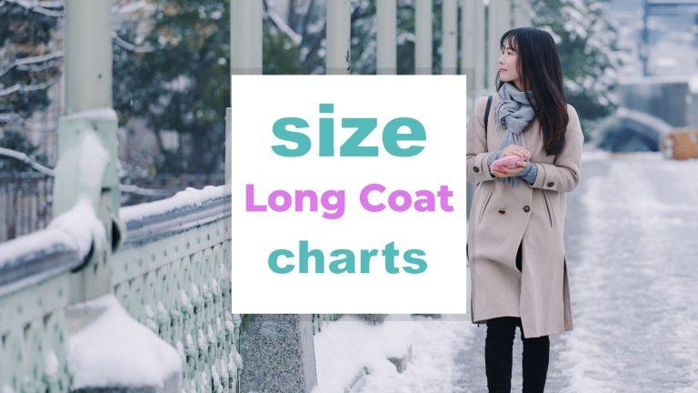 Long Coat size Chart And Sizing Guide for Men and Women