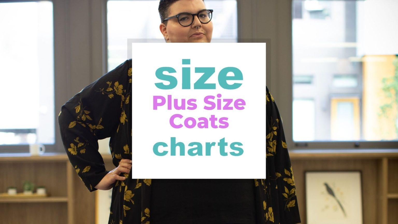 Plus Size Coats Sizing Guide for Men and Women