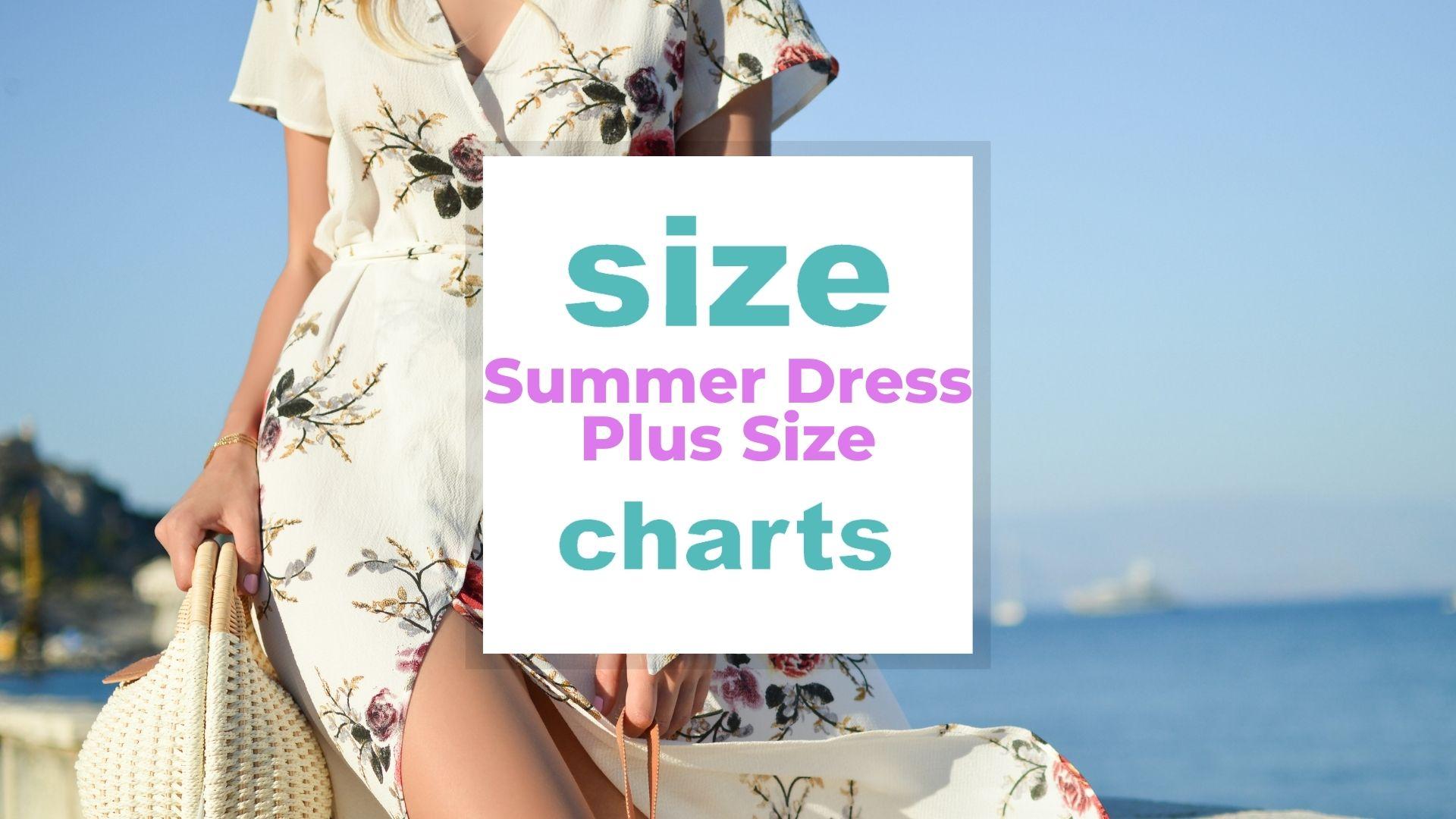 Summer Dress Plus Size Fitting Guide for Maxi Women