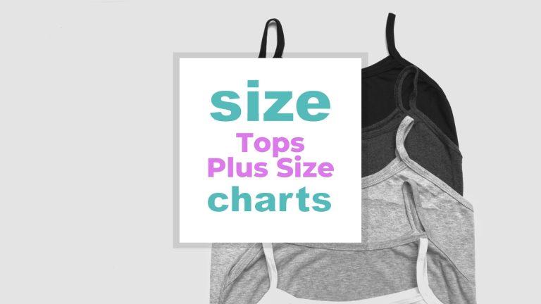 Tops Plus Size Chart and Styling Ideas for Curvy Women