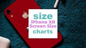 iPhone XR Size Screen Size Chart: Dimensions vs Other iPhones