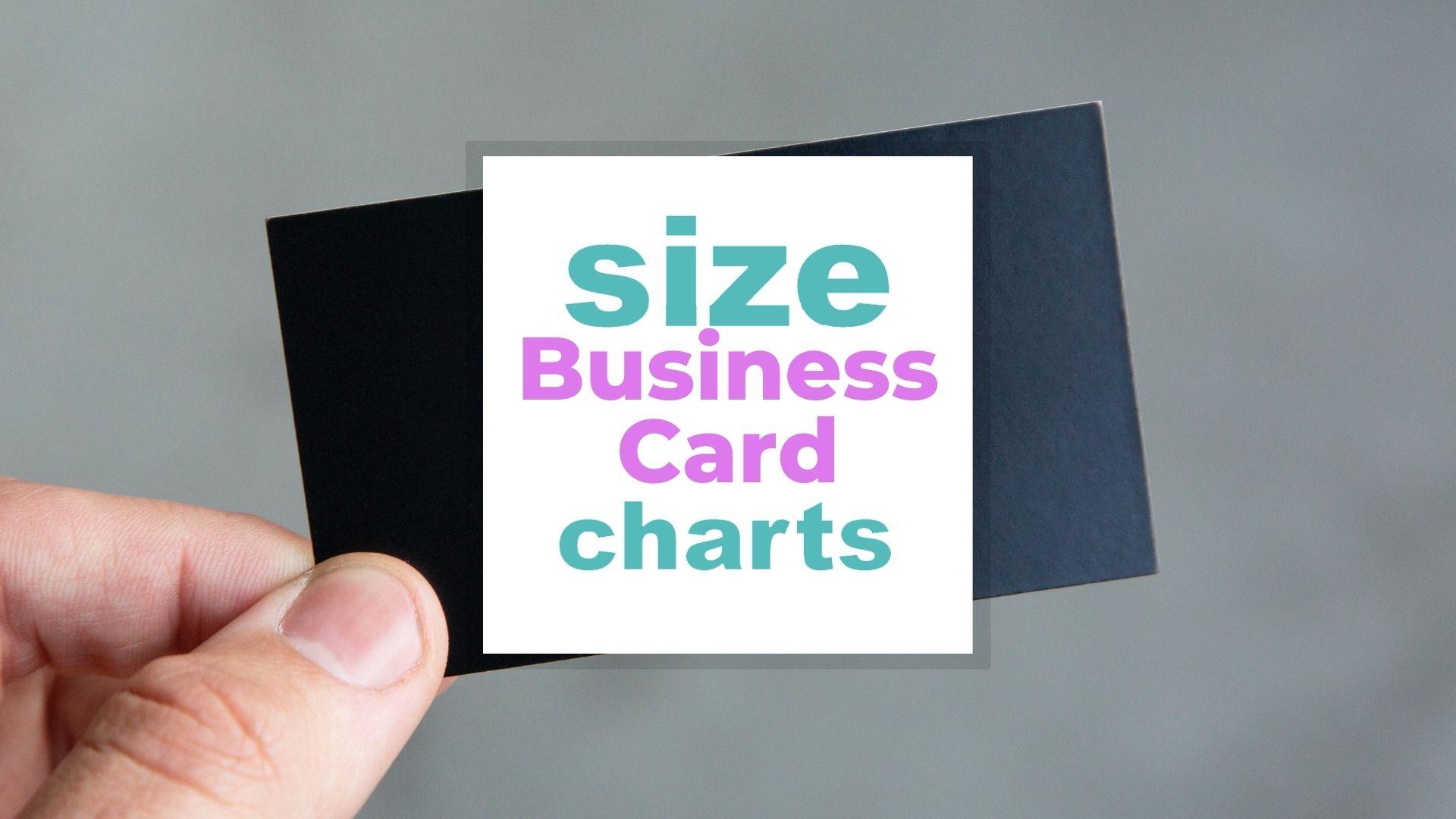 Business Card Dimensions: Standard, International & Special Sizes