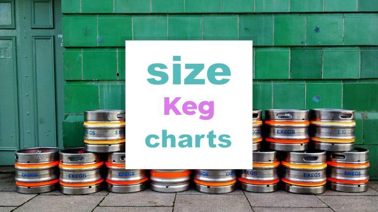 Keg Size Chart & Dimensions Compared: What are the Keg Sizes?