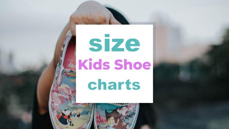 Kids Shoe Size by Age: Your Child's Shoe Size with Easy Size-Charts