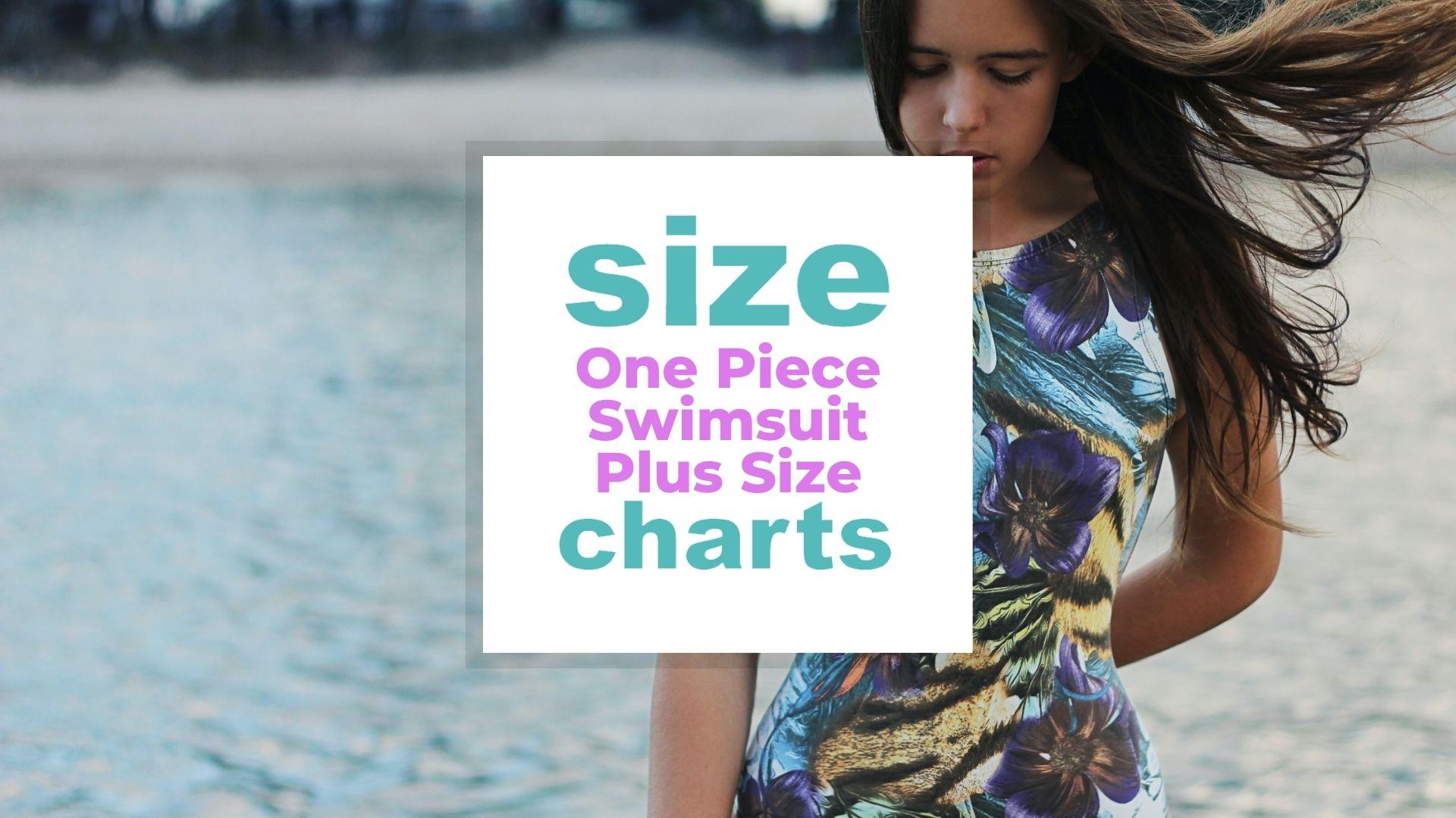 One Piece Swimsuit Plus Size for a Perfect Swim - Size-Charts.com ...