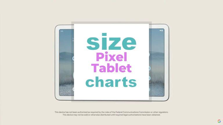 Pixel Tablet Size and Other Specs - Resolution and Dimensions