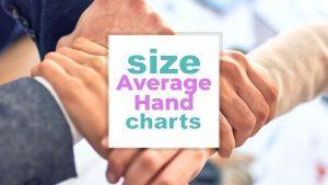 Average Hand Size Charts for Men, Women and Children - Size-Charts.com ...