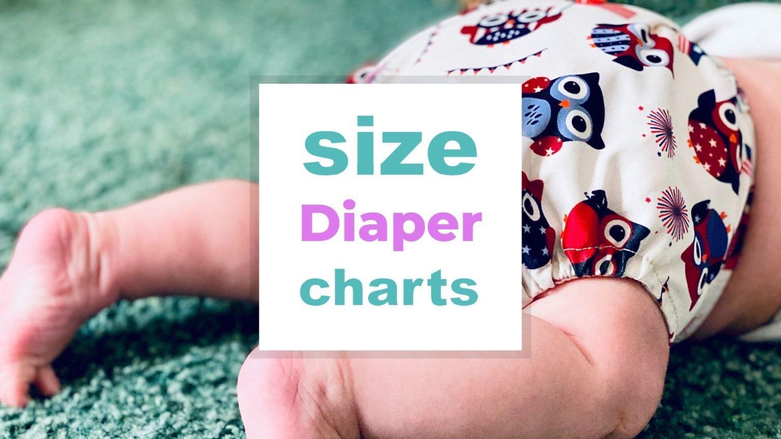 Diaper Size by Kids Age with Easy to Use Size Charts and Tips