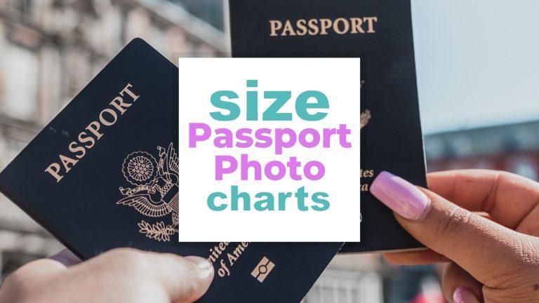 Passport Photo Size Chart and Tips to Get the Perfect ID Picture