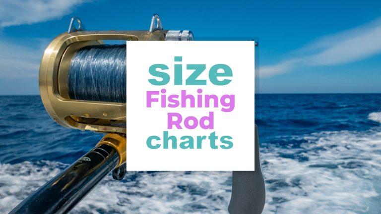 Fishing Rod Length Guide - The Complete Guide - Size-Charts.com - When ...