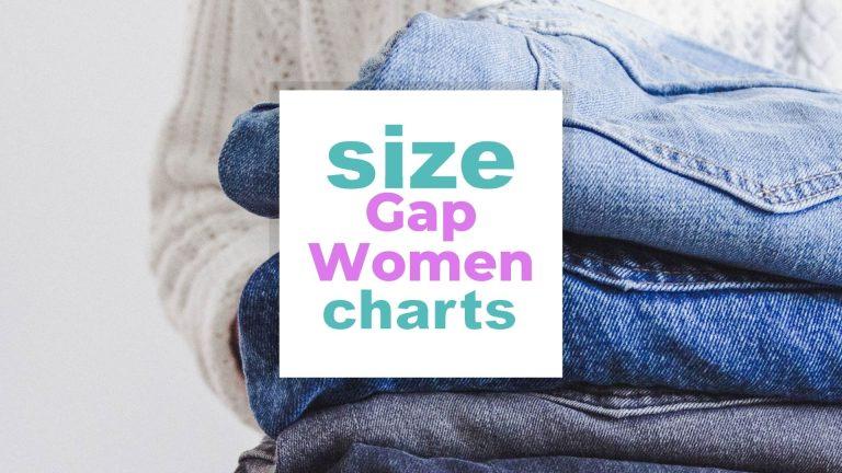 Gap Women Size Chart with Easy to Use Size Conversion and Fitting