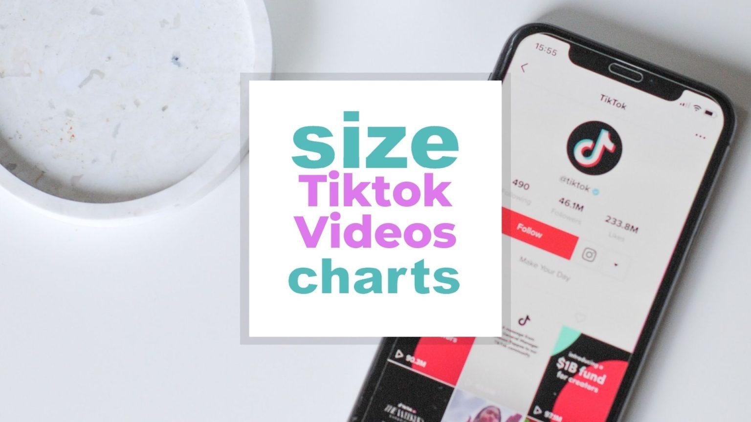 TikTok Size for Videos, Ratios and Formats to Get the Best Results