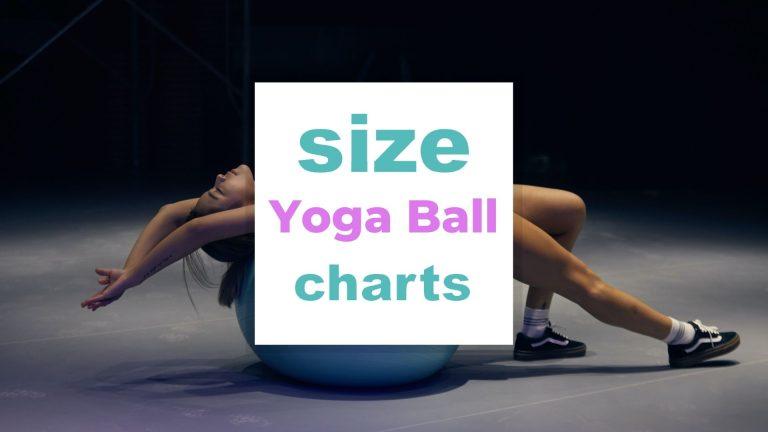 Yoga Ball Size Chart for Exercising or for Your Office - Size-Charts ...